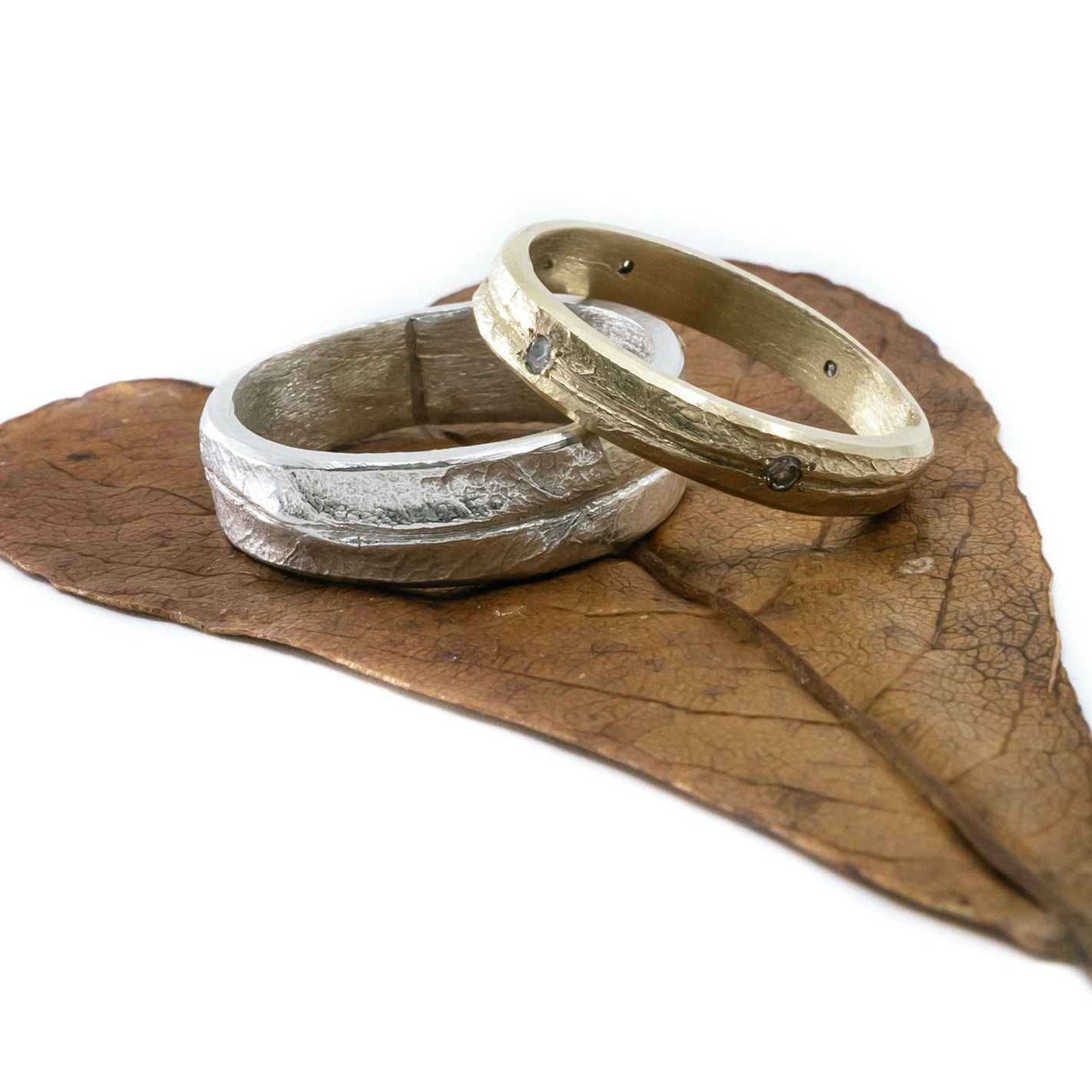 Nature Inspired Wedding Rings — Kate Macindoe - kate-macindoe